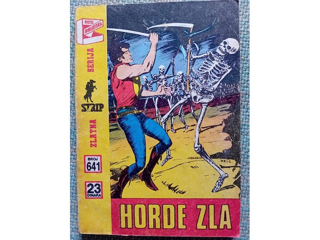 Zlatna serija 641 Zagor Horde zla