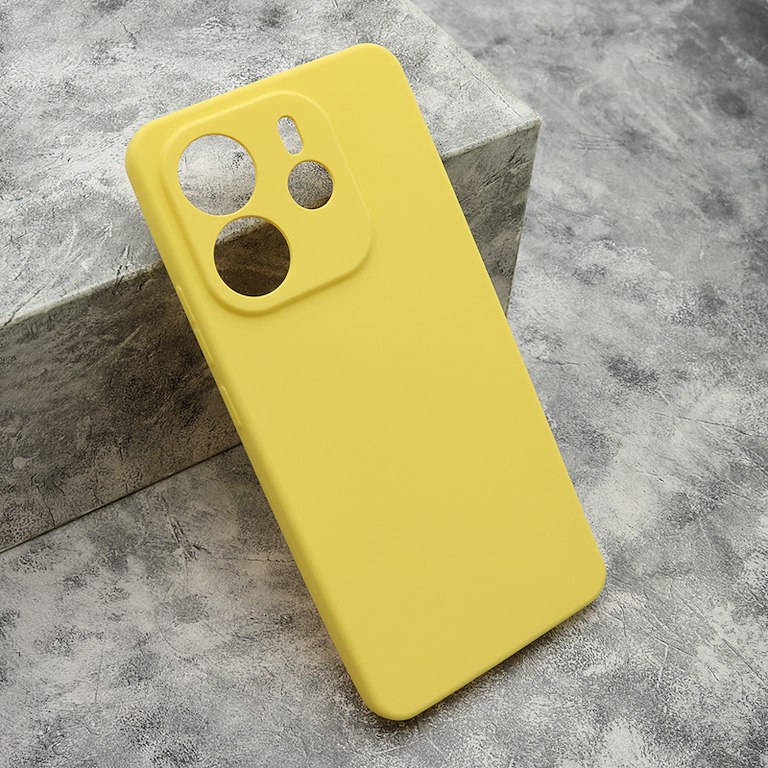 Futrola GENTLE COLOR za Xiaomi Redmi Note 14 4G zuta