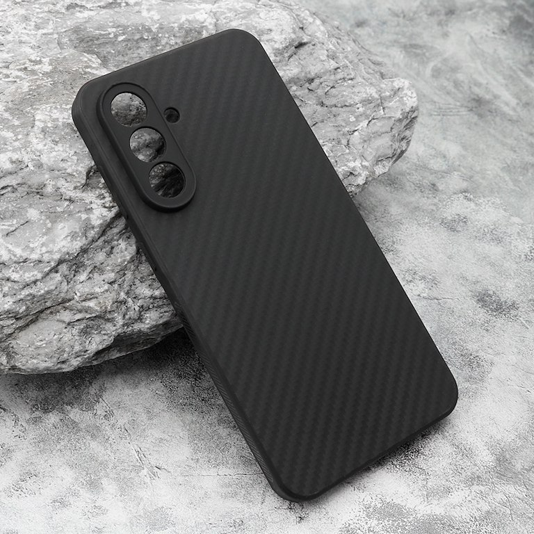 Futrola silikon CARBON LIGHT za Samsung A566B Galaxy A56 5G crna