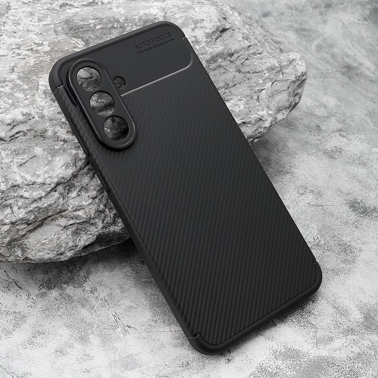 Zastitna maska (futrola) Carbon - Samsung A566 Galaxy A56 5G crna (MS)