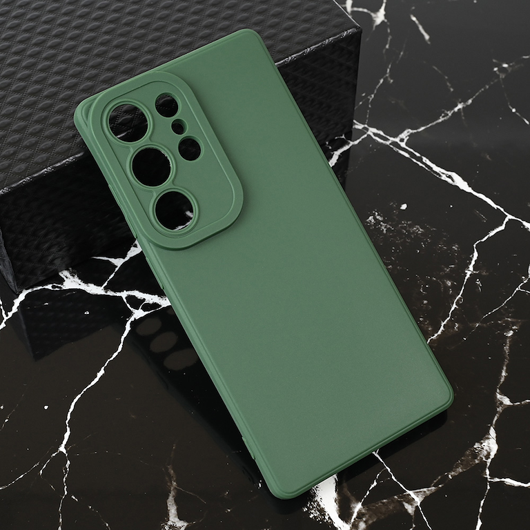 Zastitna maska (futrola) Teracell Giulietta - Samsung S938 Galaxy S25 Ultra mat zelena
