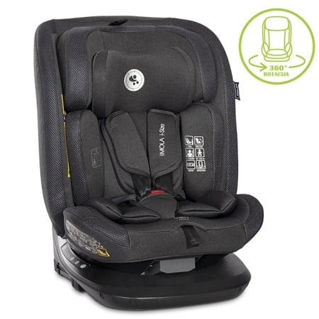 Lorelli Autosedište IMOLA I-Size Isofix 40-150cm rotaciono Black