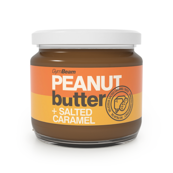 Peanut butter with salted caramel - GymBeam
Peanut butter with salted caramel - GymBeam