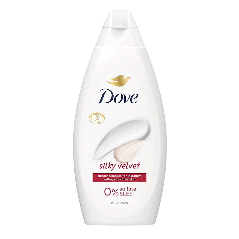 Dove gel tuš silky velvet 450ml dove