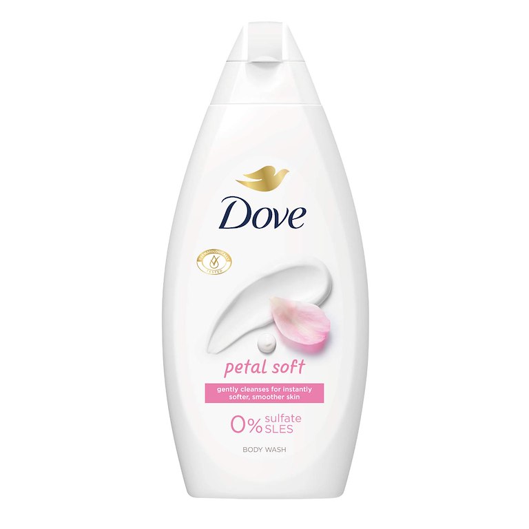 Dove gel tuš petal soft 450ml dove