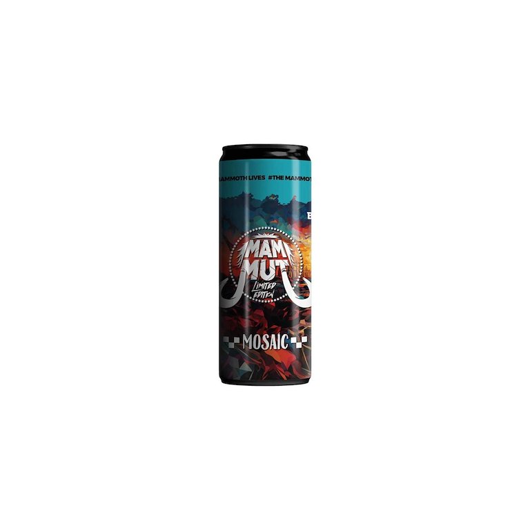 La trappe pivo mammut craft mosaic 0.33l can la trappe