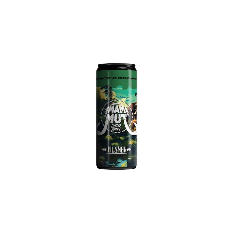 La trappe pivo mammut craft pilsner 0.33l can la trappe