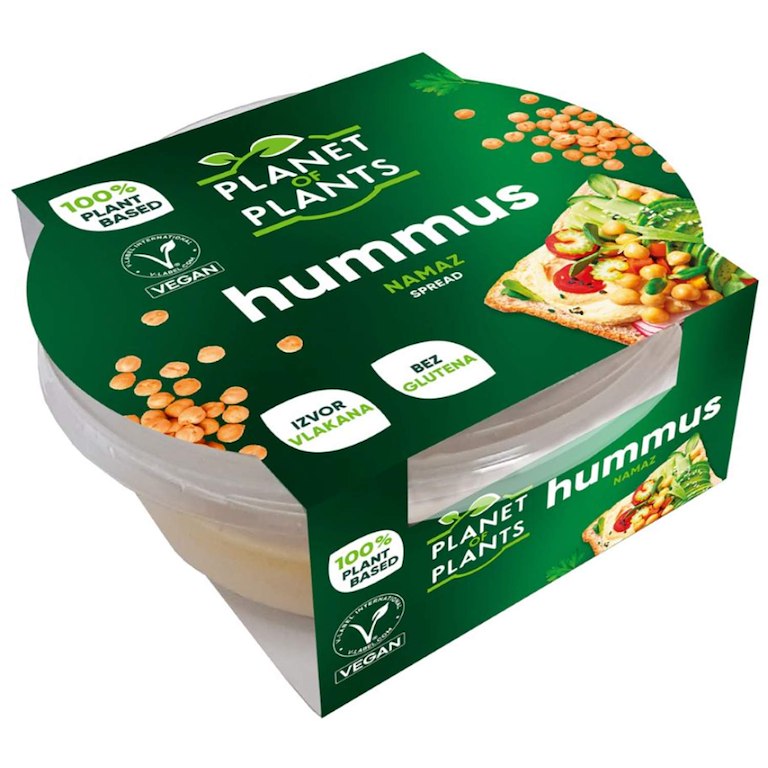 Planet of plants hummus 180g planet of plants