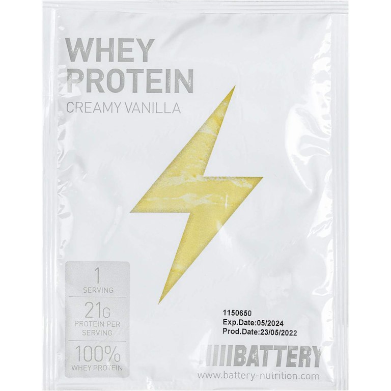 Proteini si protein battery whey vanila 30g proteini si