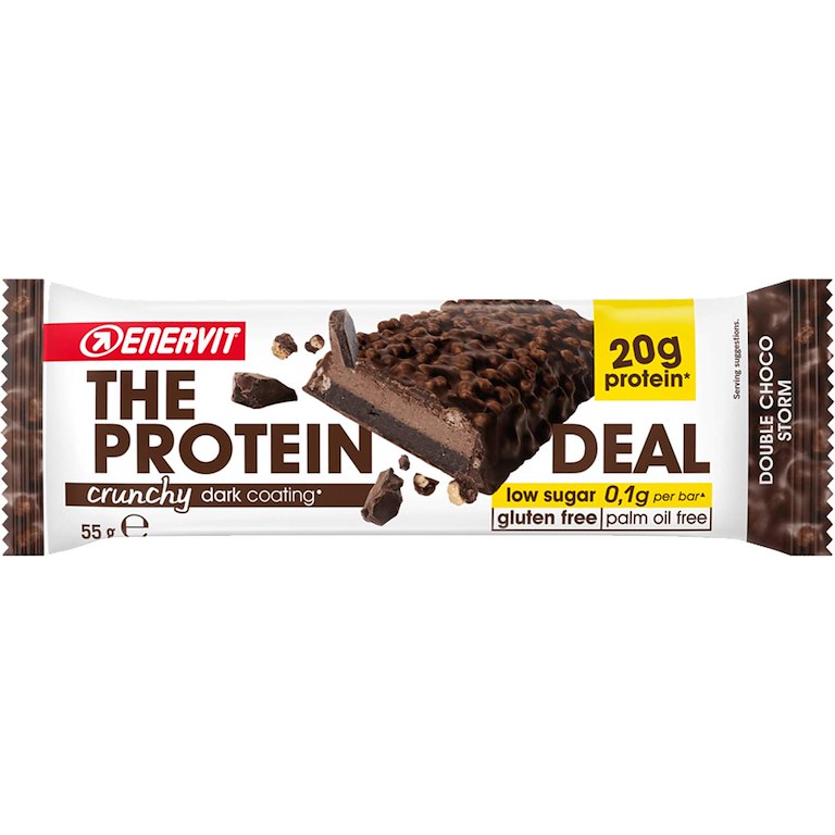 Enervit bar protein deal dupla čokolada 55g enervit