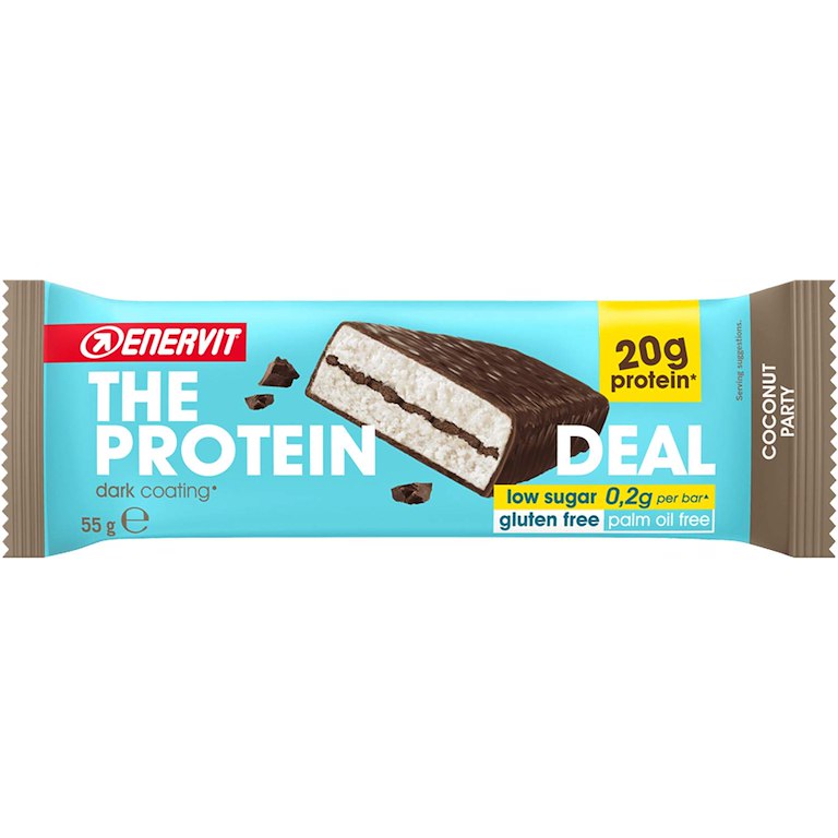 Enervit bar protein deal kokos 55g enervit