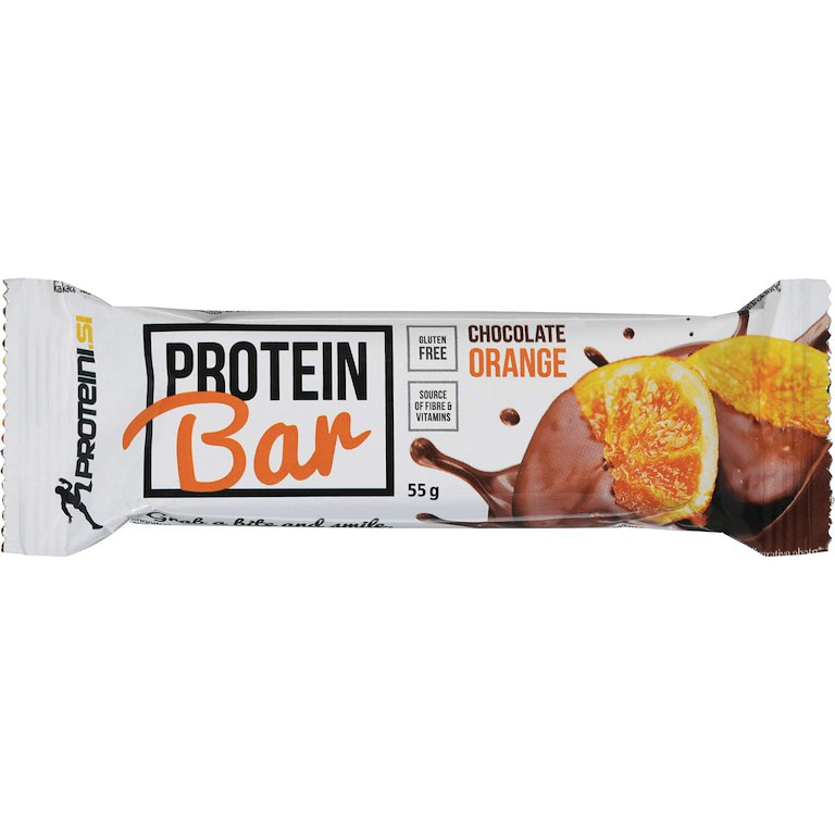 Proteini si protein bar orange 55g proteini si