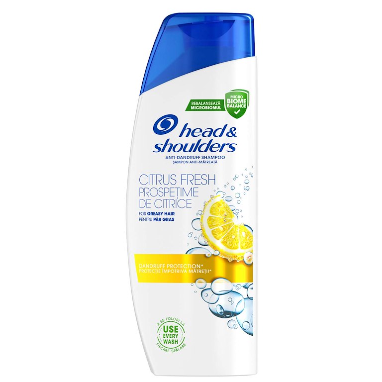 H&S šampon citrus 250ml h&s