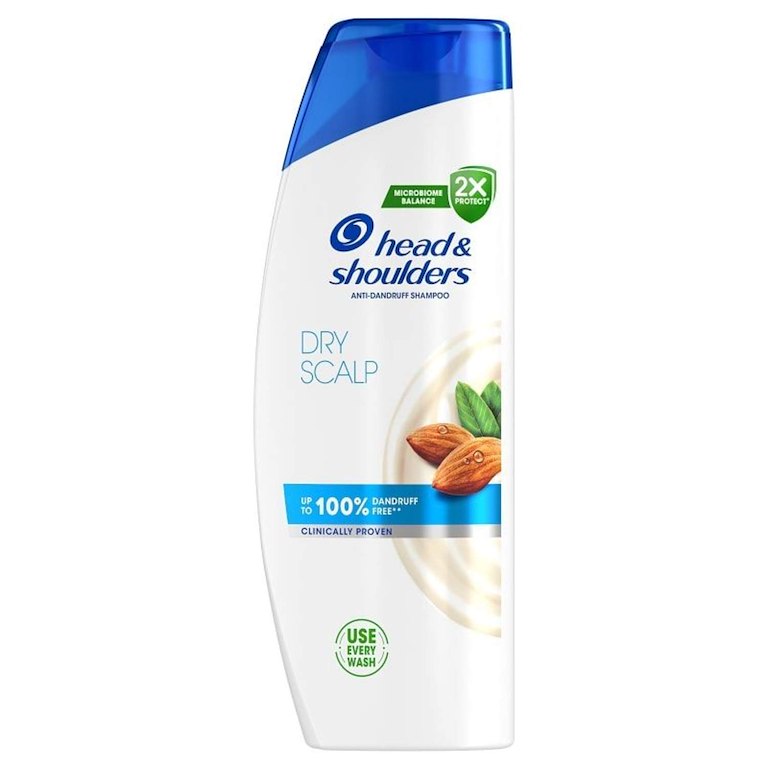 H&S šampon dry scalp moisture 330ml h&s