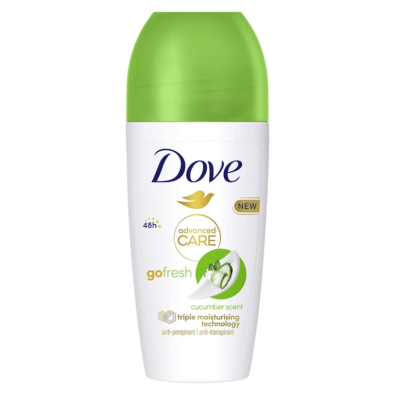 Dove deo roll on cucumber 50ml dove