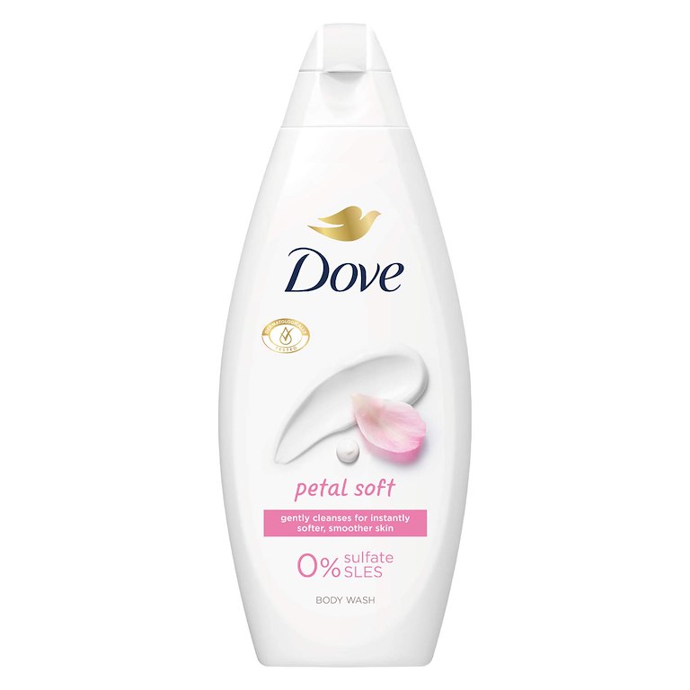 Dove gel tuš petal soft 250ml dove