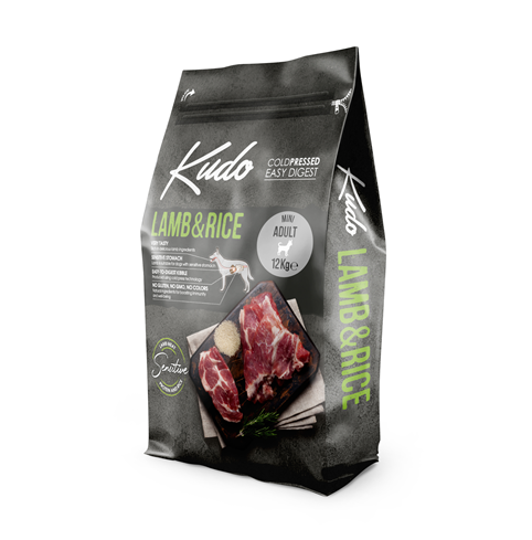 KUDO Low Grain lamb&rice mini adult 3kg