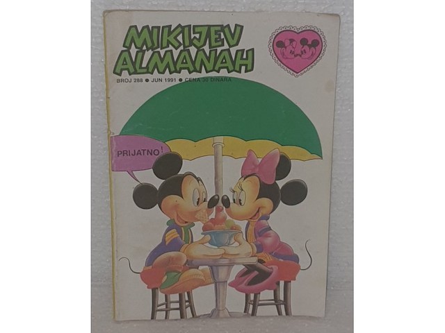 Mikijev almanah  288 ODLICAN