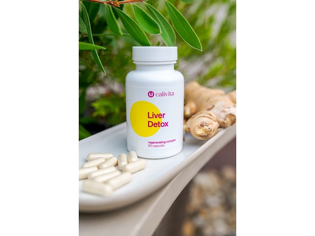 Regeneracija jetre uz  Liver Detox 60 kaps.