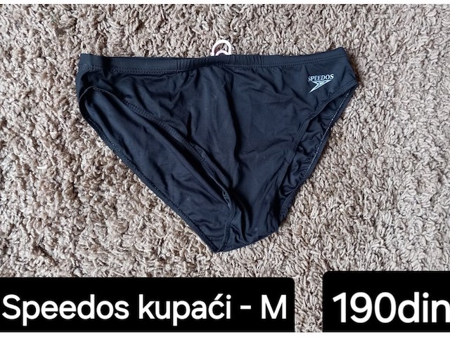 Speedos muške kupaće gaće crne boje M