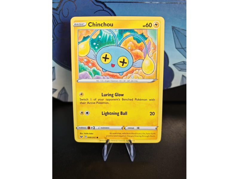 Chinchou 068/202 Sword & Shield base set