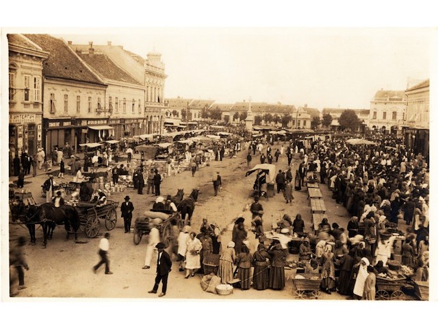 Vrsac 1930 - Pijacni dan