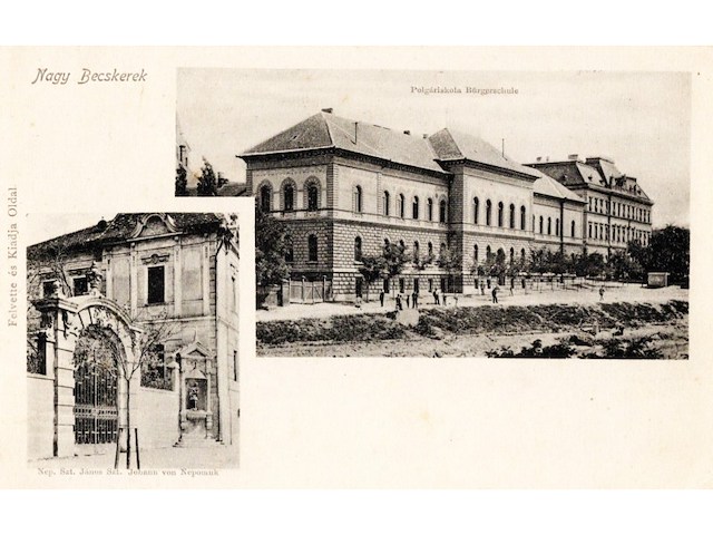 Zrenjanin cca 1900. - Jovan Nepomuki statua