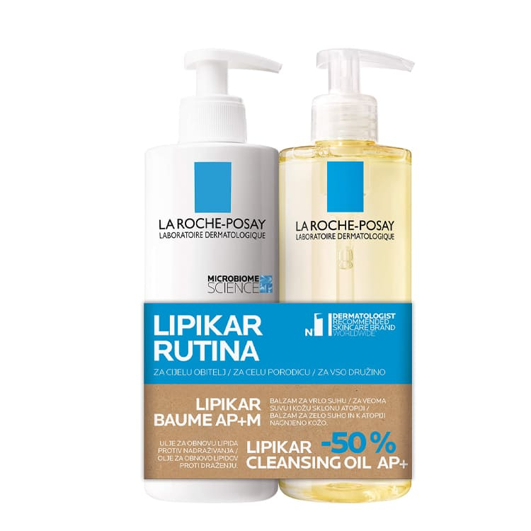 La Roche Posay Lipikar Baume AP+M 400ml + ulje 400ml