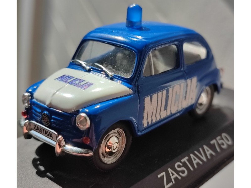 FICA MILICIJA JUGOSLAVIJA ZASTAVA 750