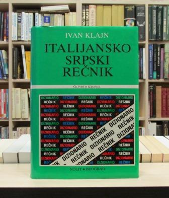 ITALIJANSKO-SRPSKI REČNIK – IVAN KLAJN