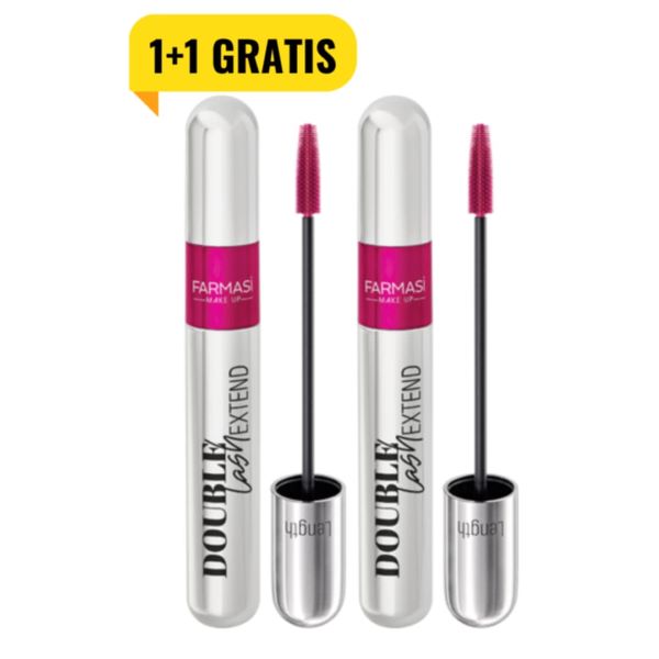 Double Lash Extend,Maskara,12ml 1+1 GRATIS