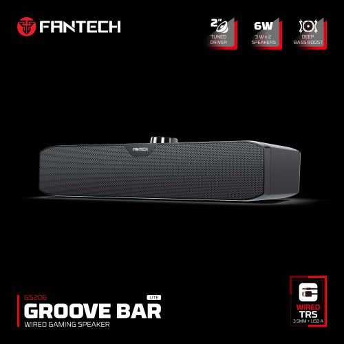 Bluetooth zvucnik Fantech GS206 GROOVE BAR LITE crni