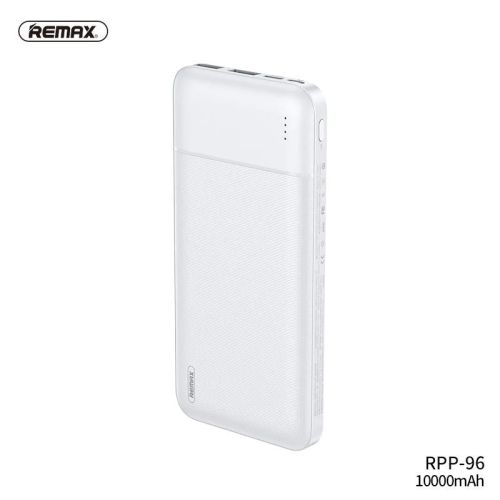 Power bank prenosiva baterija Remax Lango RPP-96 2USB 10000mAh bela