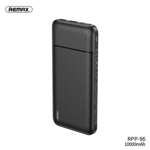 Power bank prenosiva baterija Remax Lango RPP-96 2USB 10000mAh crna