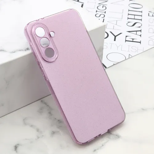Futrola - maska GLOW SHINING za Samsung A566 Galaxy A56 5G roze (MS)