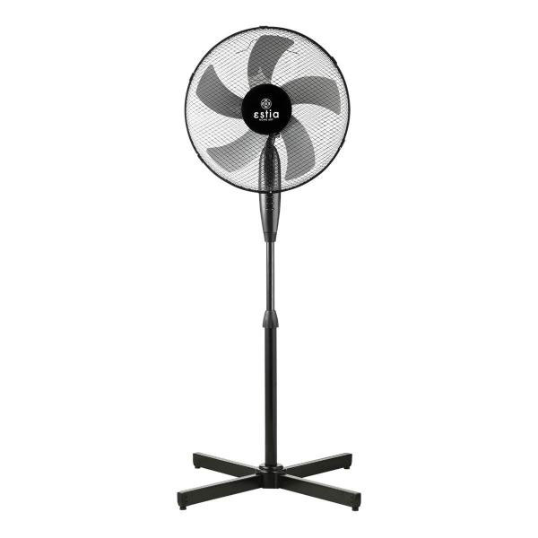 Estia Stojeći ventilator 40cm 50W crni ES06-21481