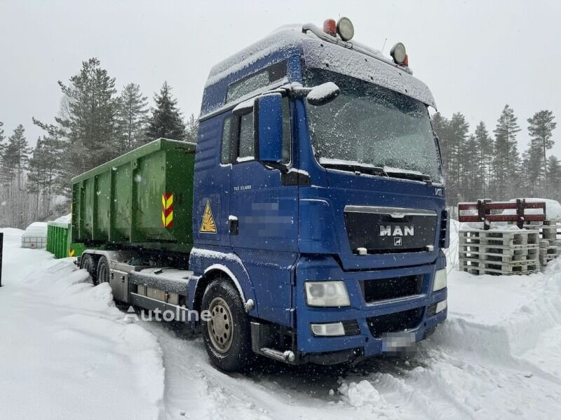 MAN TGX 33.680 Hooklift Truck with Palift Hook kiper