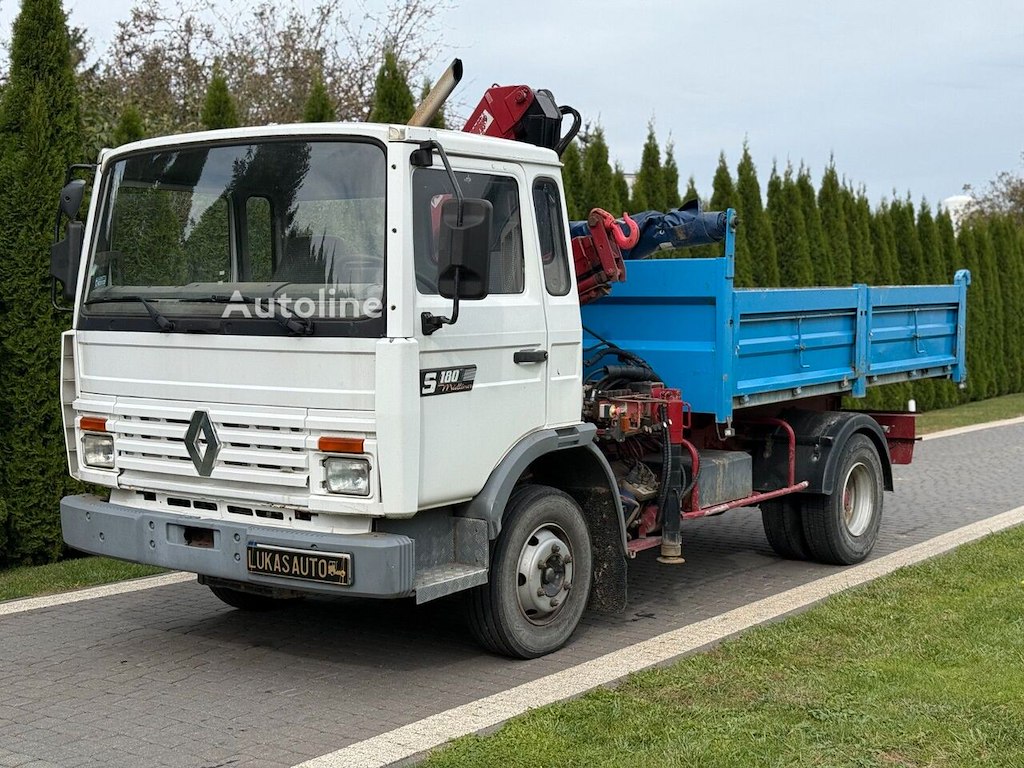 Renault MIDLINER S180 CRANE HMF kiper