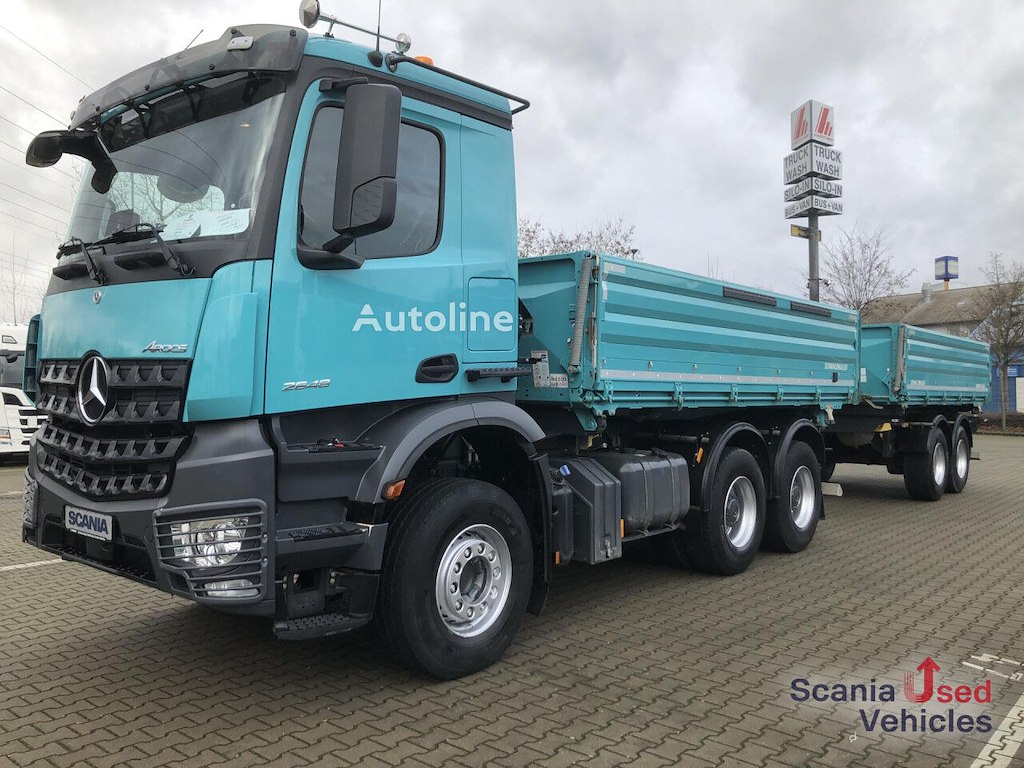 Mercedes-Benz Actros 2648 kiper + prikolica kiper