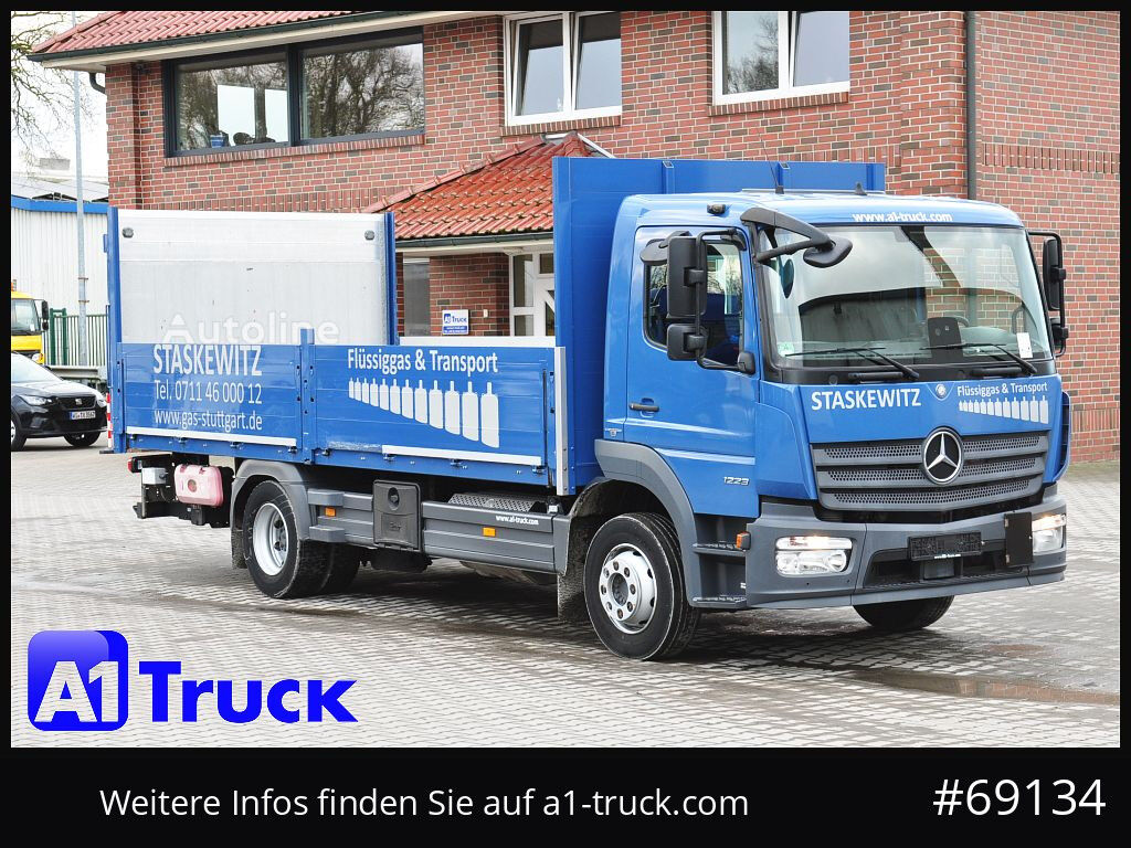 Mercedes-Benz Atego 123 BL,LBW 1.5t. E6, Airbag kamion s ravnom platformom