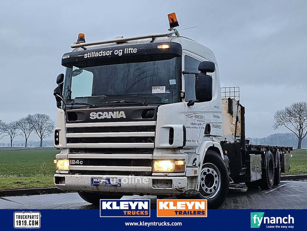 Scania P124.420 CP19 6X2 MANUAL kamion s ravnom platformom