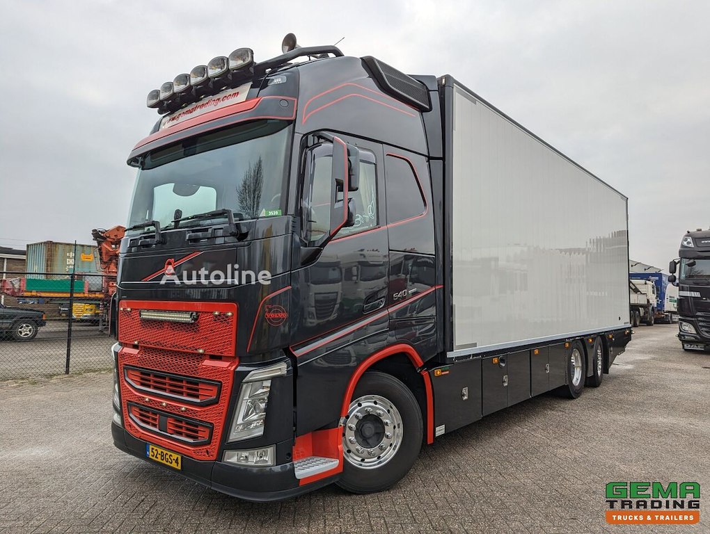 Volvo FH540 6x2/4 Globetrotter XL Euro6 - Closed Body - SideDoors- Tai kamion furgon