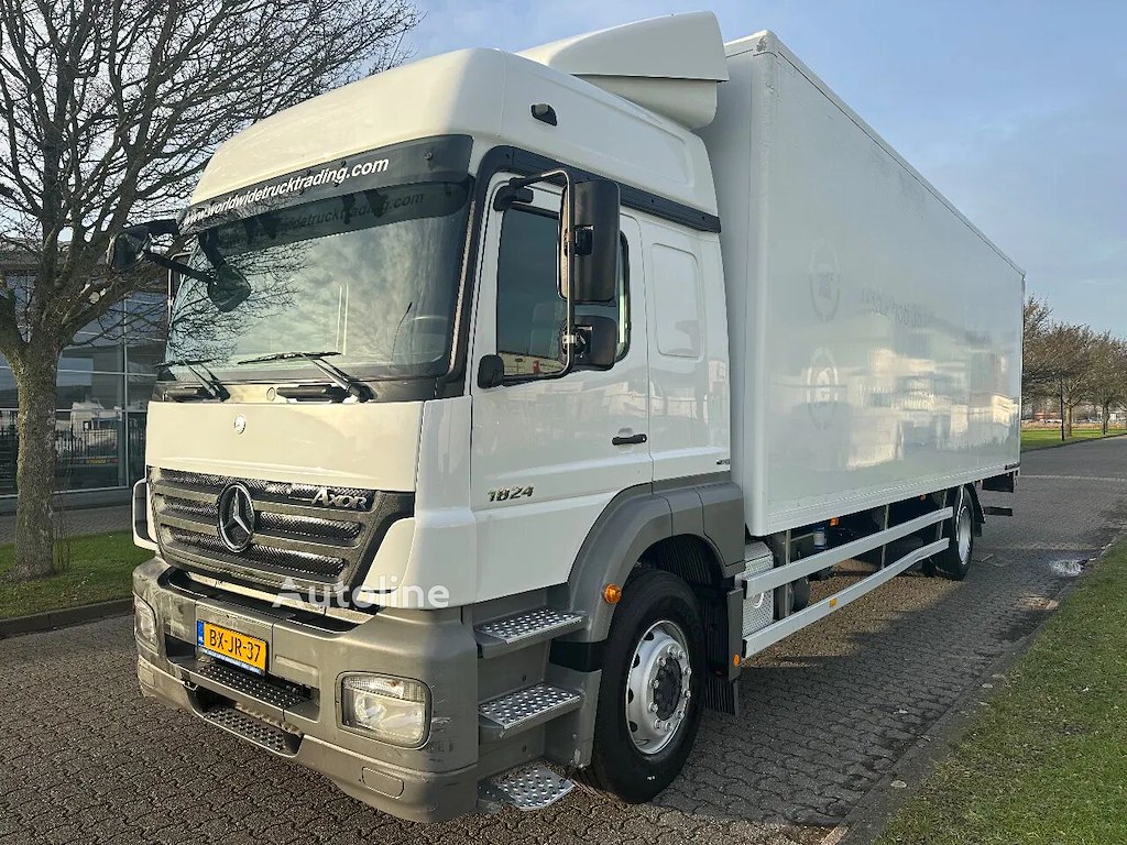 Mercedes-Benz Axor 1824 AXOR 1824 L + BIG BOX + BIG LIFT 2TONS + NL TRUCK + AI kamion furgon