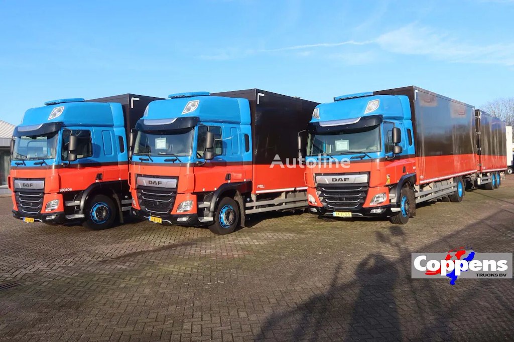 DAF CF 410 DAF CF 410 Bakwagen+Trailer 2x DHollandia 2000kg 6 stuks kamion furgon