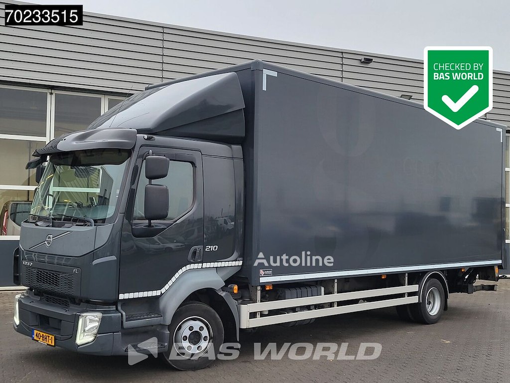 Volvo FL 210 4X2 12t NL-Truck ladebordwand Euro 6 kamion furgon