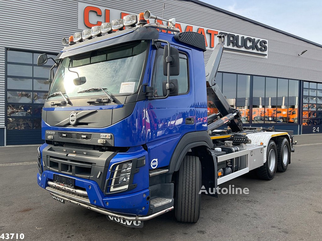 Volvo FMX 460 6x4 Euro 6 AJK haakarmsysteem kamion rol kiper