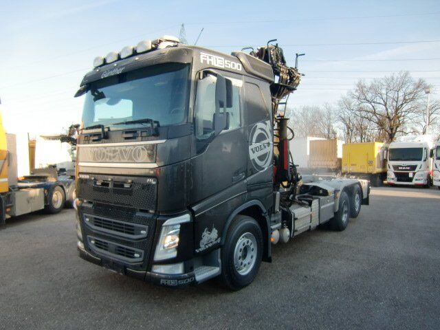 Volvo FH 500 6x2, Schrottkran, Waage, E6, Liftachse kamion rol kiper