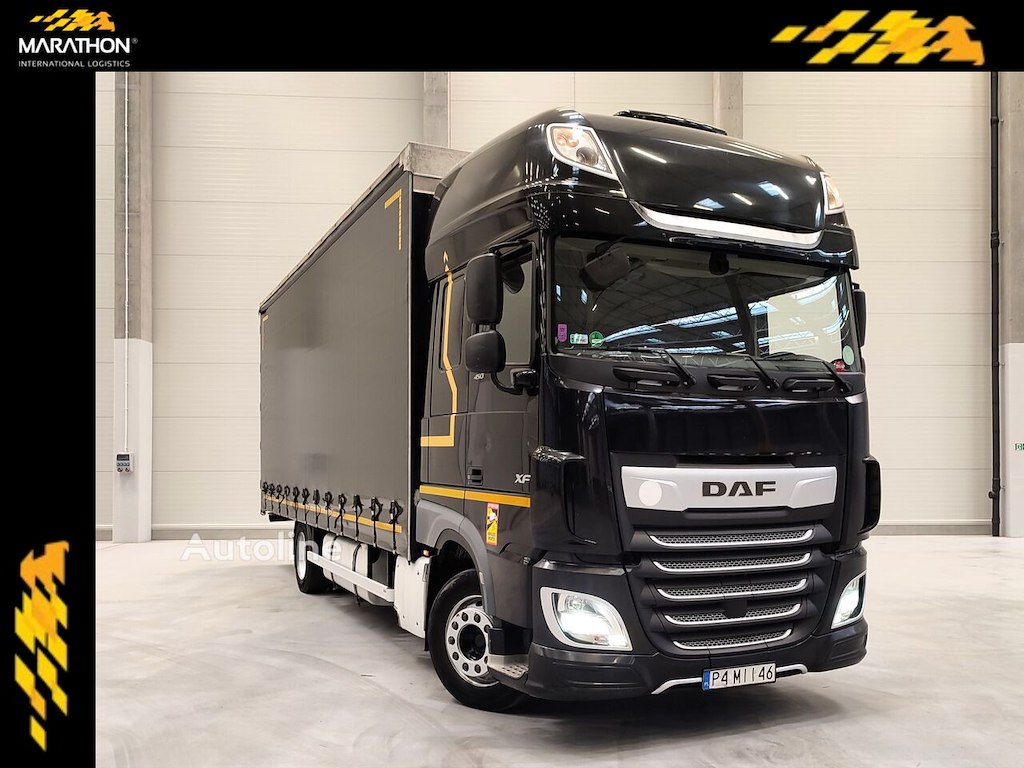 DAF XF 450 kamion sa klizna zavesa cerada