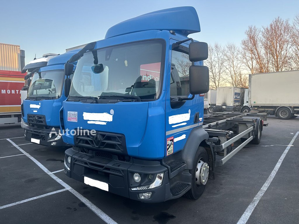 Renault D SEIES 14.280 DTI EURO 6 14T BDF kamion sa klizna zavesa cerada