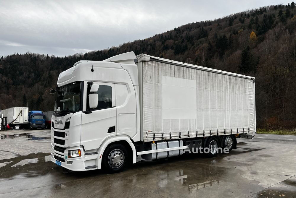 Scania R410 kamion sa klizna zavesa cerada